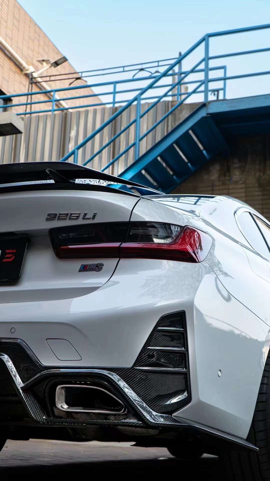 CMST Tuning Carbon Fiber Rear Diffuser for BMW 3 Series G20 330i M340i