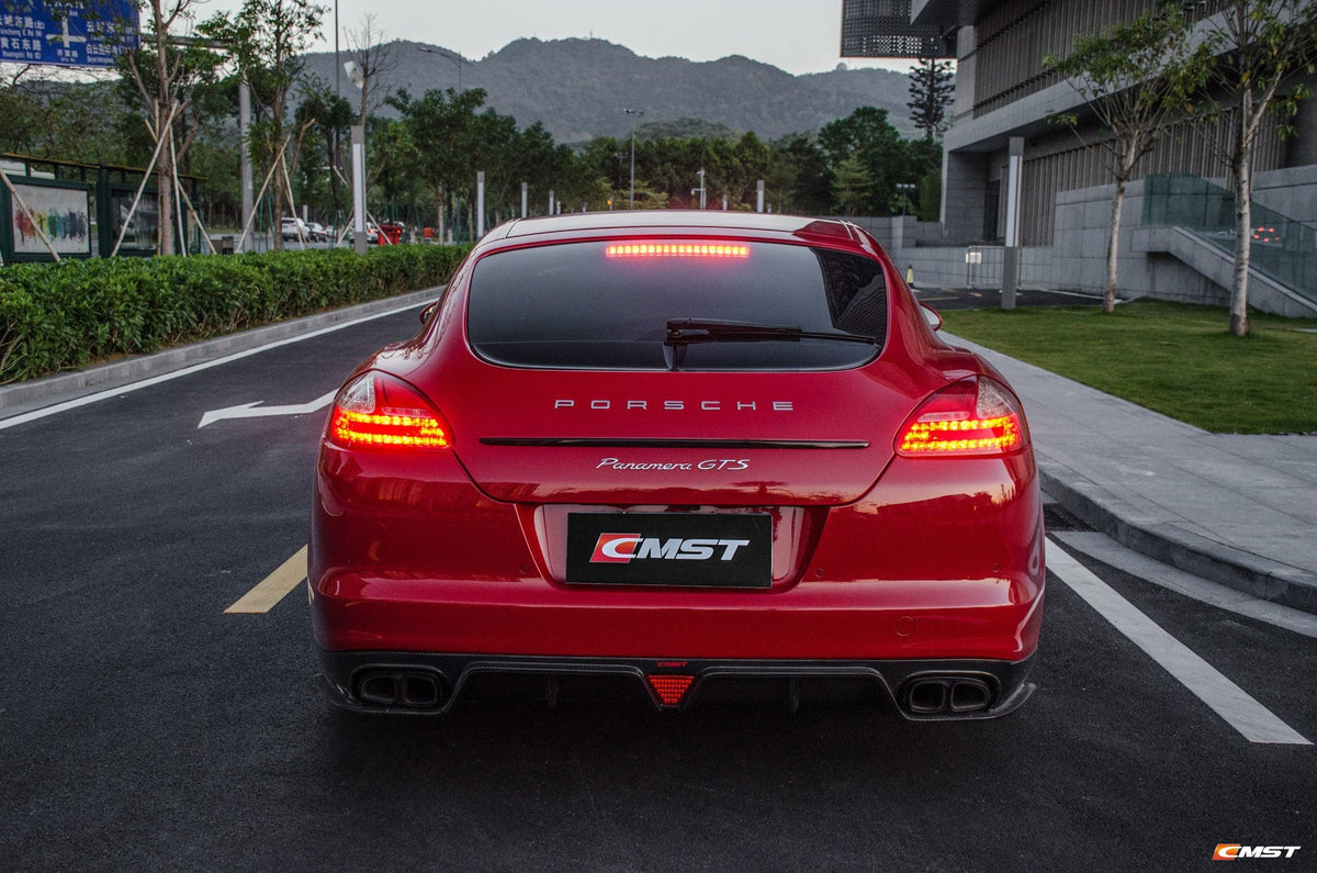 Porsche Panamera 970 970.1 GTS Turbo S Aftermarket Parts - CMST Rear ...