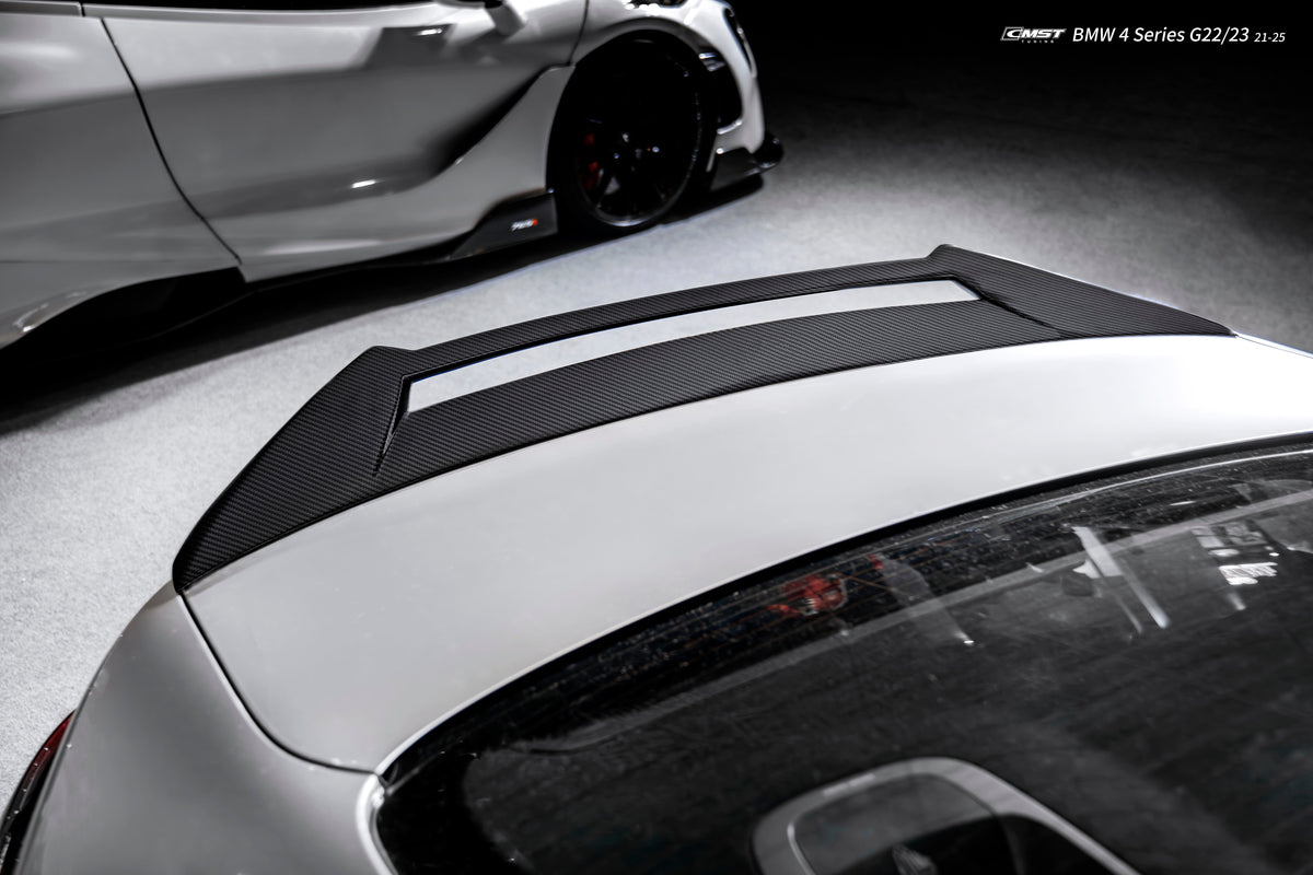 BMW 4 Series M440 430 G22 & M4 G82 Aftermarket Parts CMST Rear Spoiler ...