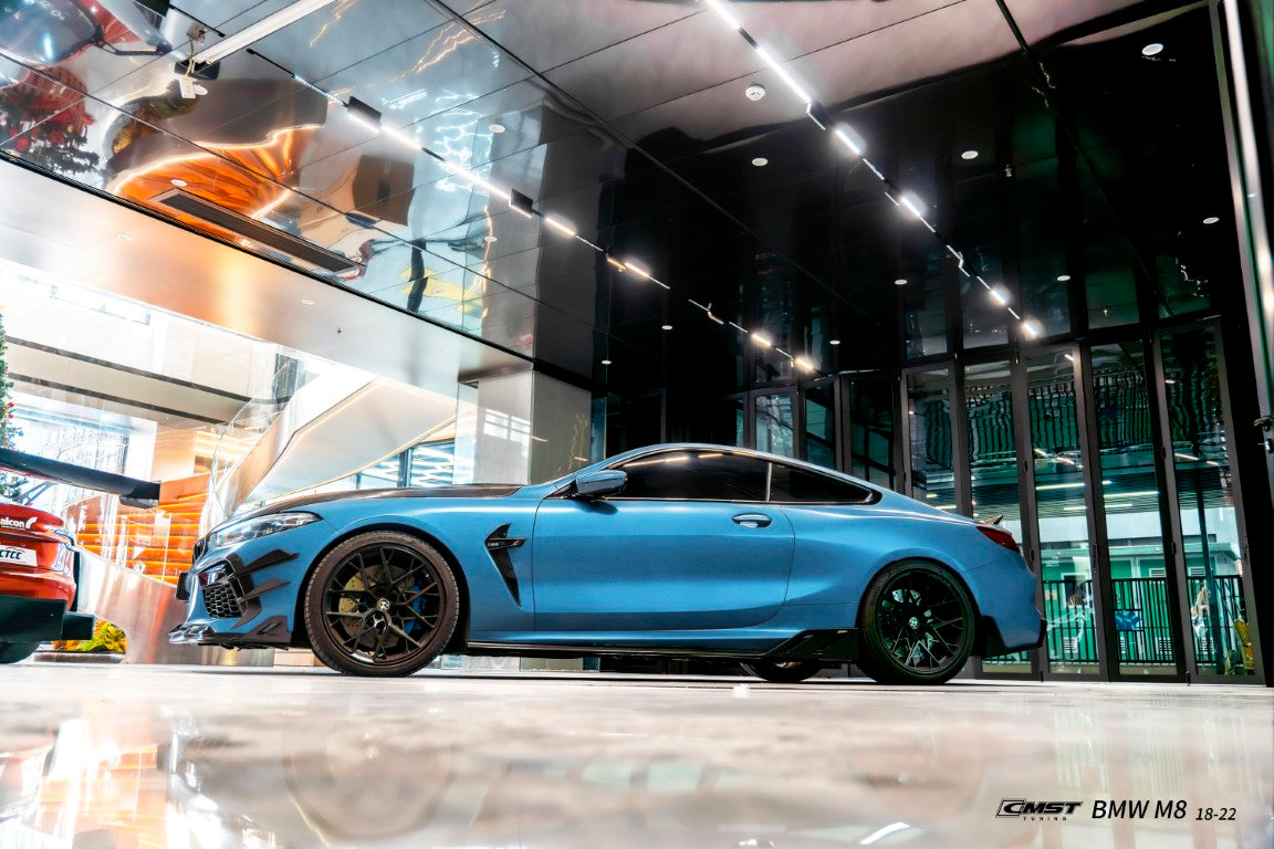 BMW M8 M8C F92 F93 Aftermarket Parts CMST Tuning Side Skirts Dry Pre ...