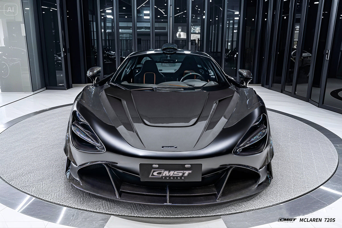 McLaren 720S & 750S & 765LT Aftermarket Parts - CMST Tuning Hood Carbon ...