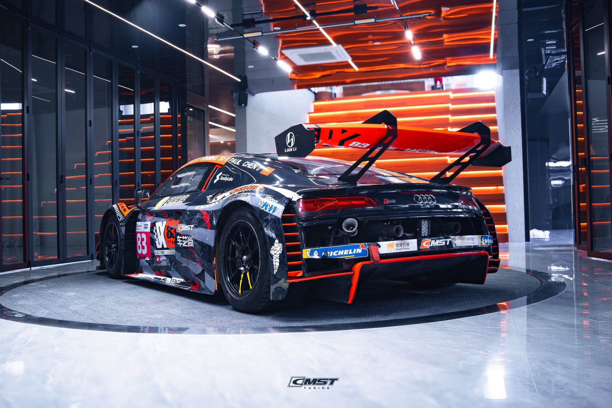CMST Tuning LMS GT3 Evo II Race Car Bodykit for Audi R8 FRP or Carbon