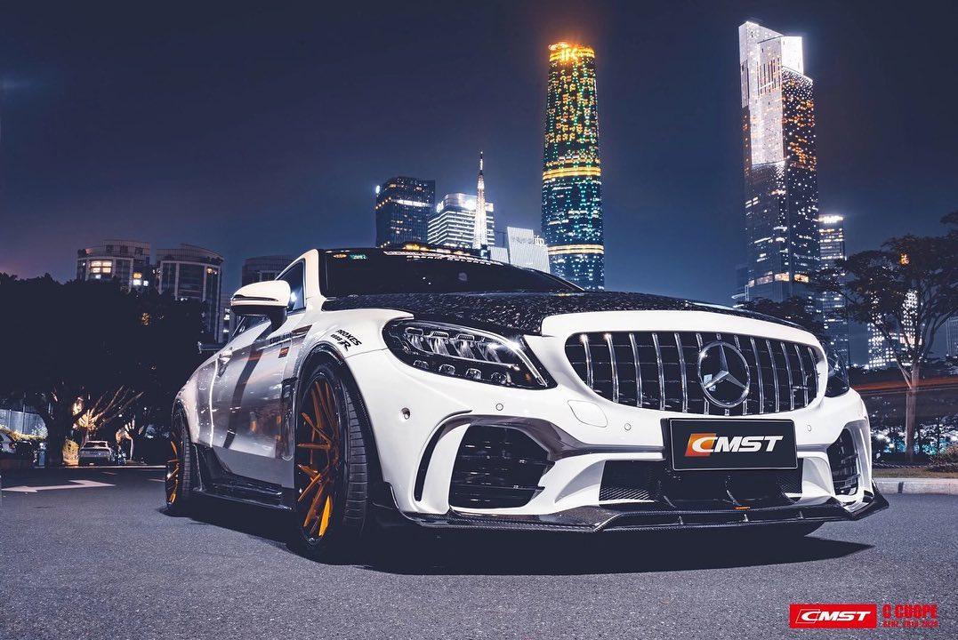 C Class W205 C300 C43 Tagged Model C Class AMG W205 CMST Tuning