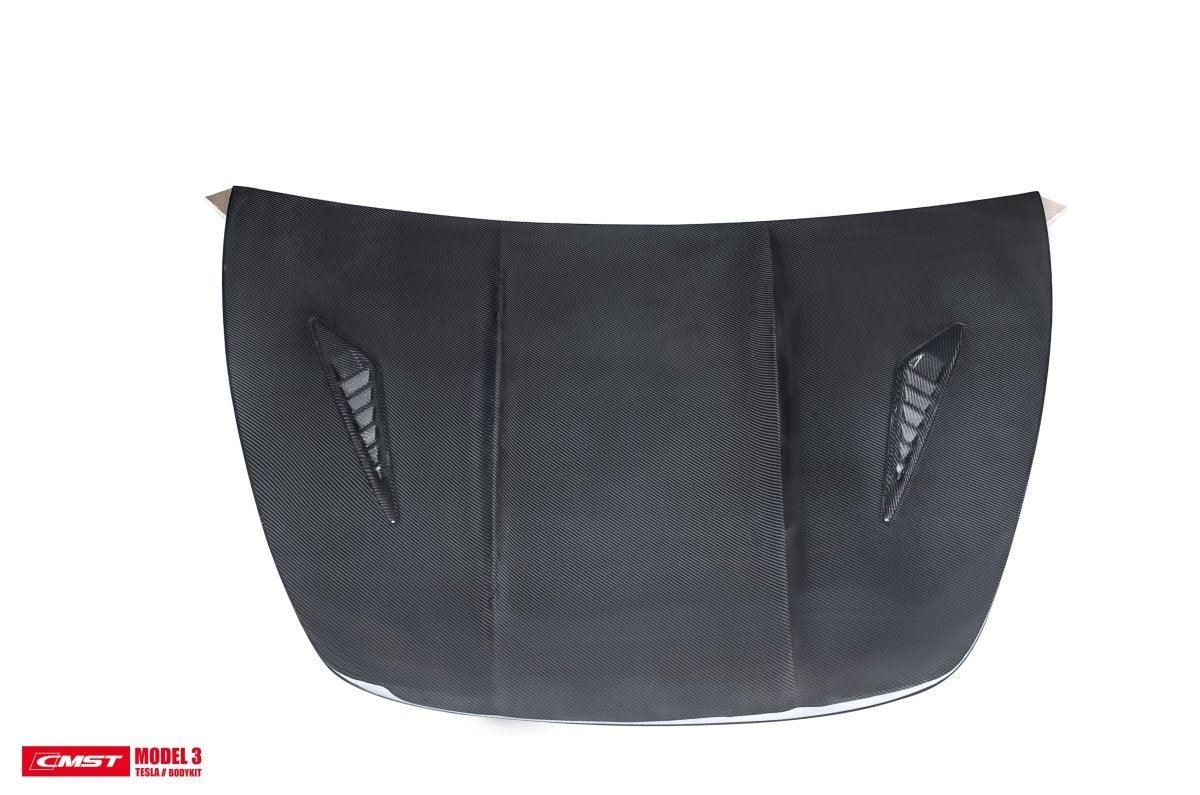 Tesla Model 3 Performance/Base Aftermarket Parts CMST Tuning Hood ...