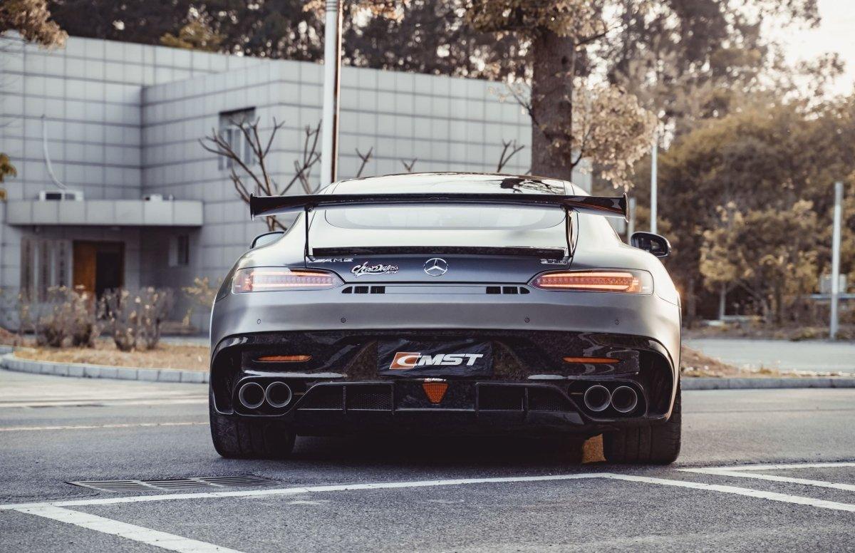 Mercedes Benz AMG GT GTS GTC C190 Aftermarket Parts CMST Tuning Carbon & FRP Rear Wing