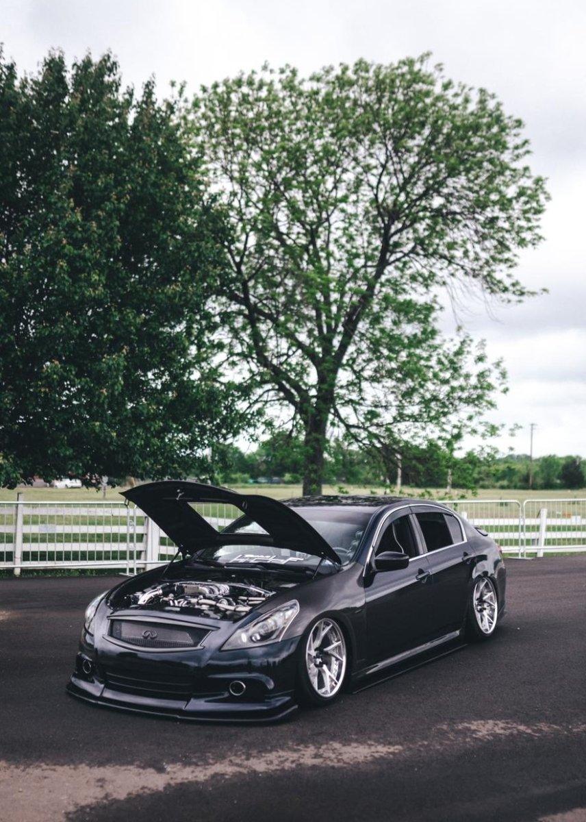 CMST Tuning Infiniti G37x Journey Sport S X Aftermarket Parts CMST Hood ...