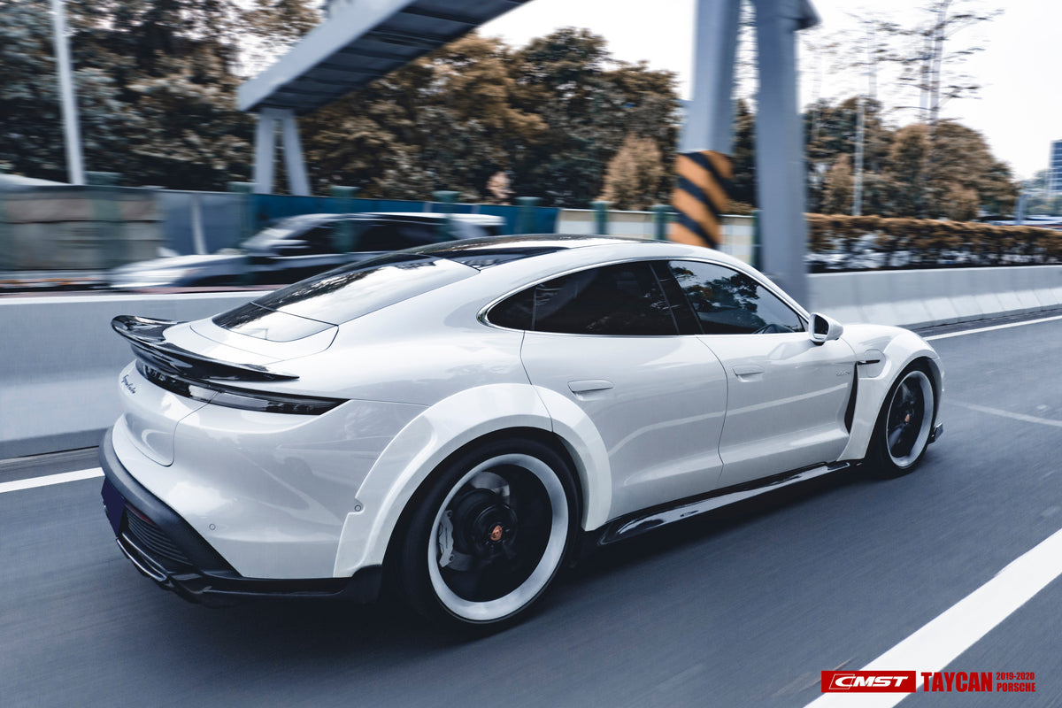CMST Tuning Carbon Fiber Rear Spoiler for Porsche Taycan & Turbo & Tur