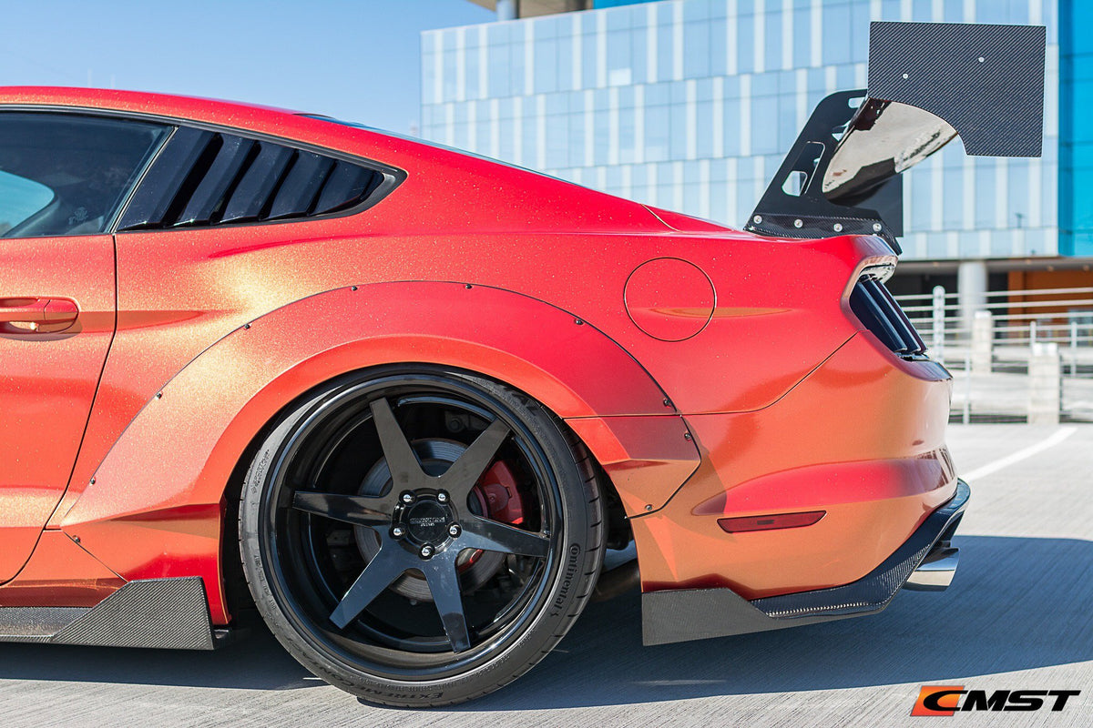 CMST Tuning Carbon Fiber Super GT Wing for Ford Mustang S550.1 2015-20