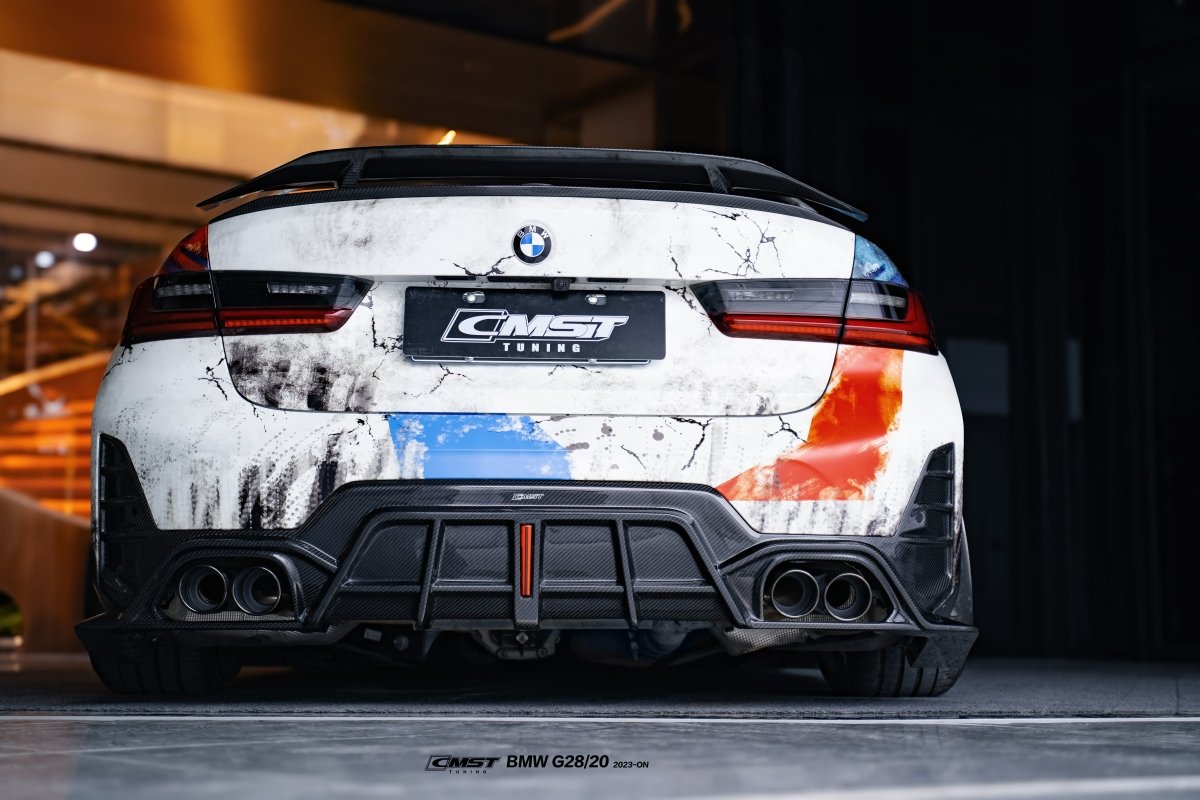 Cmst Tuning Carbon Fiber Rear Diffuser For Bmw 3 Series G20 330i M340i
